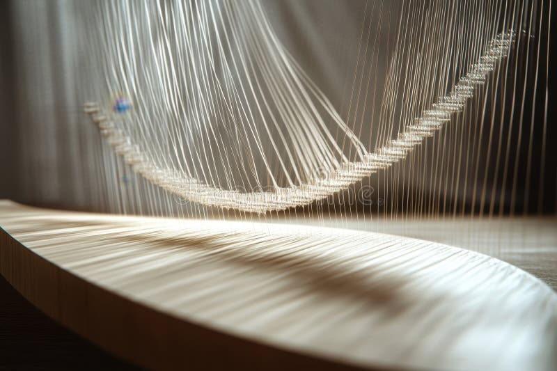 A Piece of Wood with a String Attached To it Stock Illustration ...