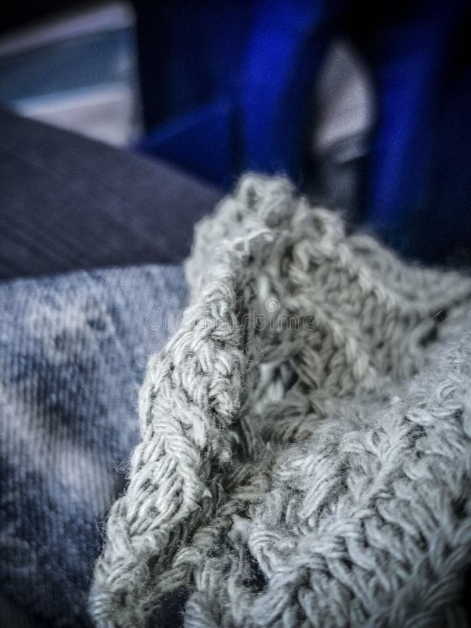 A piece of a woolen cloth stock image. Image of knitwear - 154415107