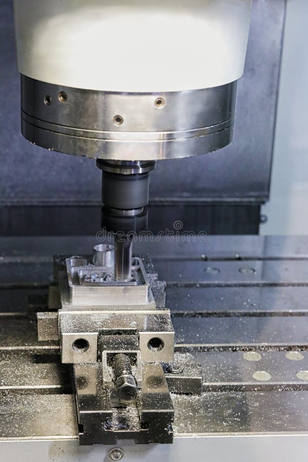 Piece of Work by High-precision Milling Machine with Program Control ...