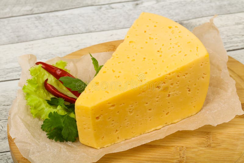 Piece. of Yellow Cheese stock image. Image of cheddar - 146590115