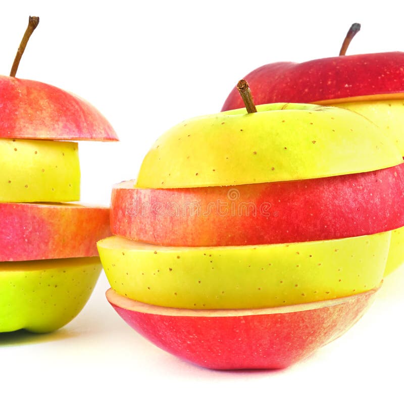 Isolated Apple Pieces In A Stack Stock Image - Image of macro, isolated ... Isolated Apple Pieces In A Stack Stock Image - Image of macro, isolated ...