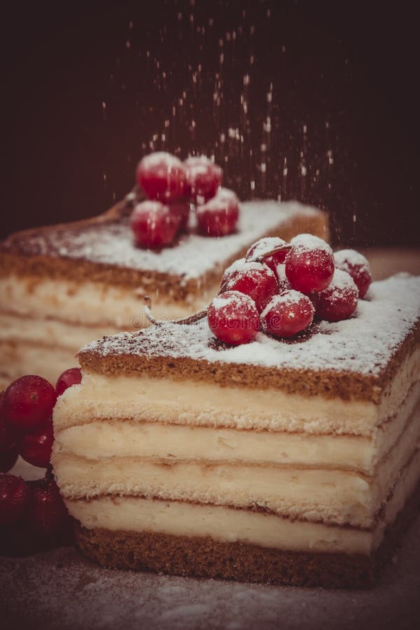 Pieces of cheesecake stock photo. Image of piece, gourmet - 81418660