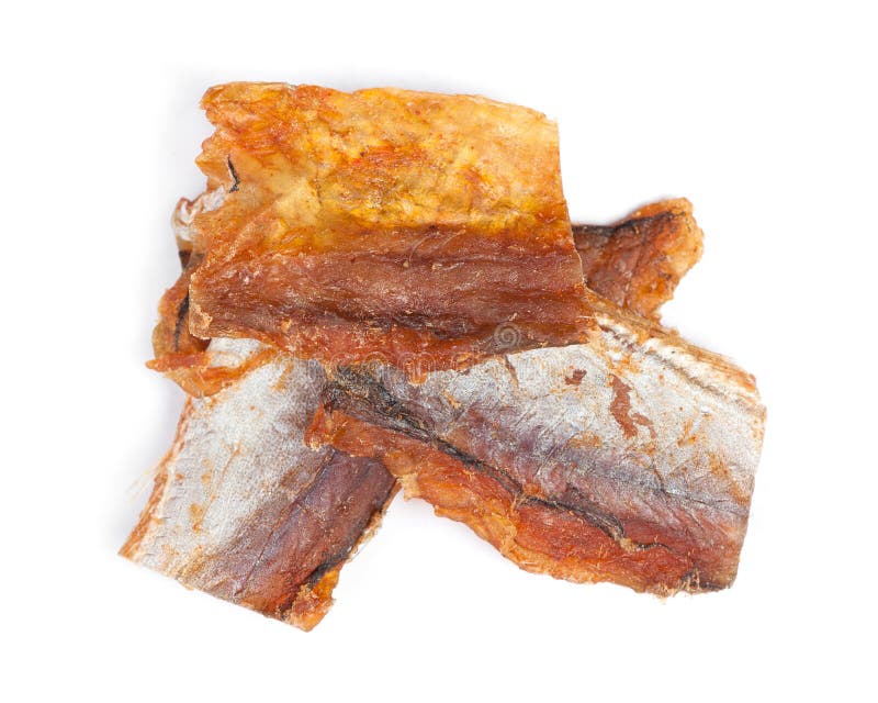 Pieces of Cleaned Dried Fish Stock Photo - Image of chopped, dried ...