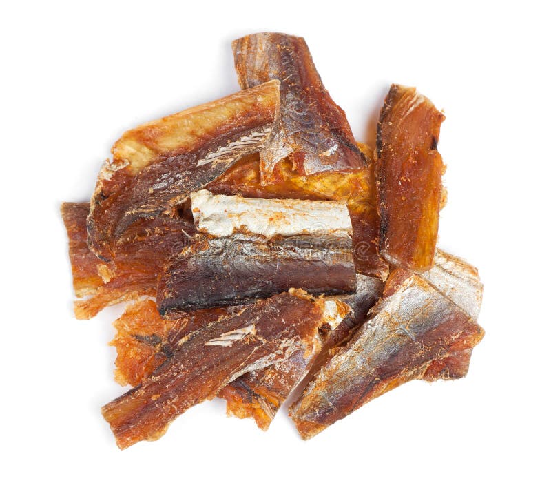 Pieces of Cleaned Dried Fish Stock Photo - Image of healthy, chopped ...