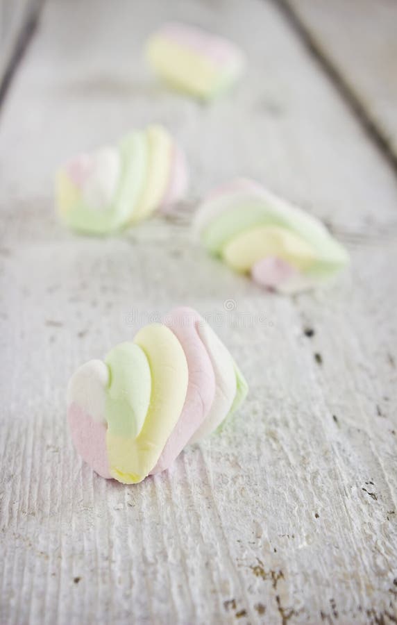 Pieces of Colored Marshmallows Stock Image - Image of dessert, foods ...