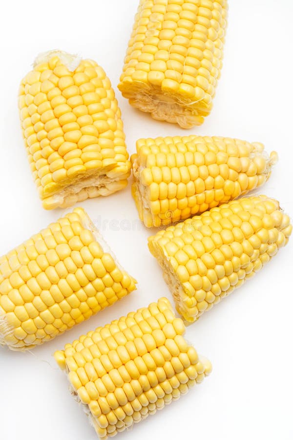 Pieces of Corn in a Galvanized Tub Stock Photo - Image of view, pieces ...