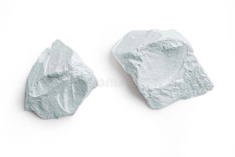 Pieces of Edible Clay or Chalk Stock Photo - Image of elements ...