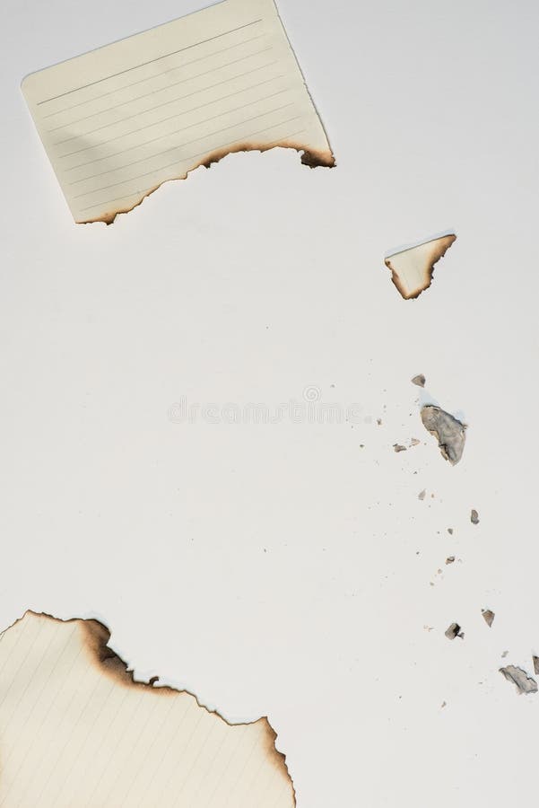Sheet with burned edges stock photo. Image of layer, baggy - 592184