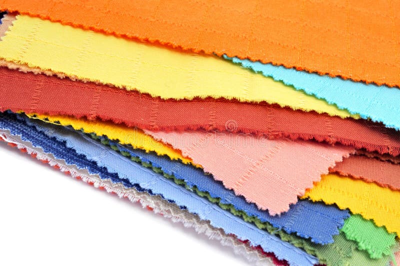 Pieces of fabric stock photo. Image of pattern, color - 35552916