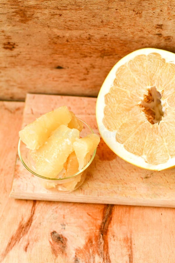Pomelo Fruit stock photo. Image of closeup, cubes, eating - 110597266
