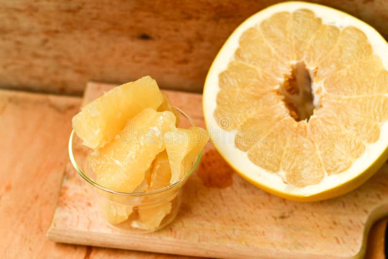 Pomelo Fruit stock image. Image of citrus, blue, close - 110597271