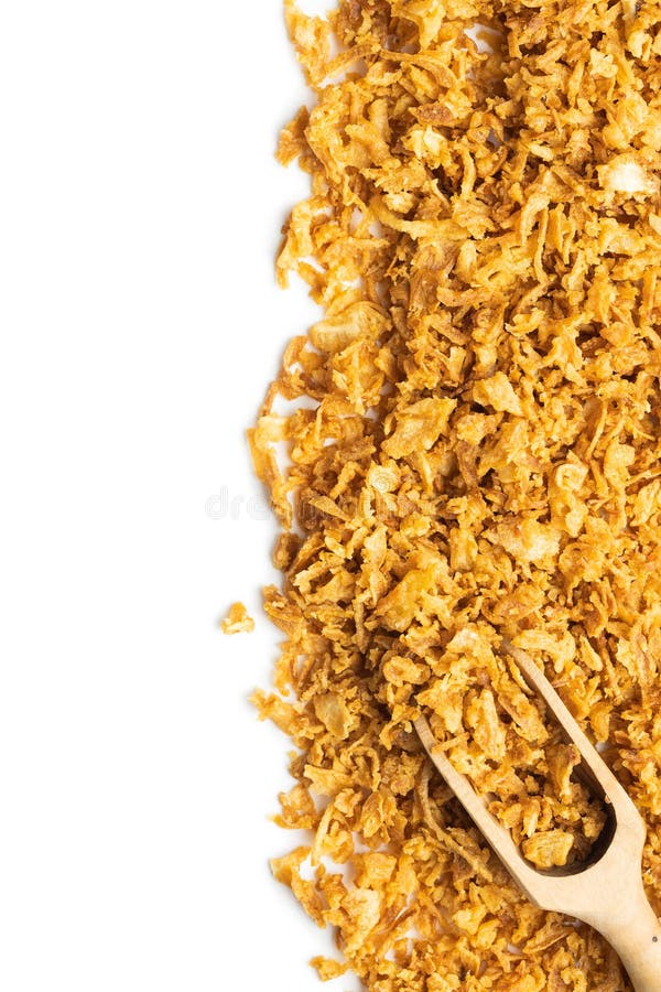 Pieces of fried onions stock image. Image of fresh, onion - 231339787