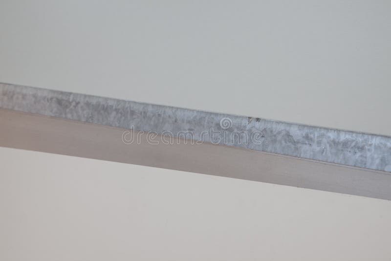 Pieces Galvanized Painted Sheet Metal Background Stock Photo - Image of ...