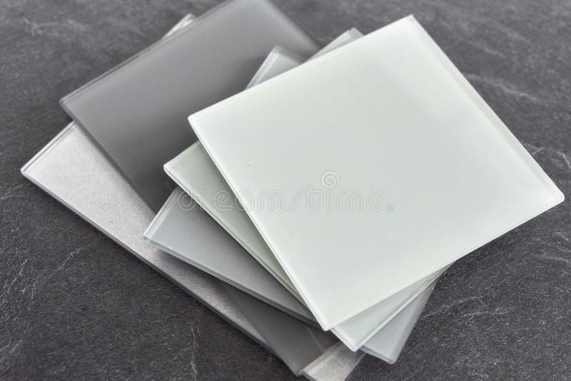 Glass for the Kitchen Wall Lacobel Stock Photo - Image of simple, house ...