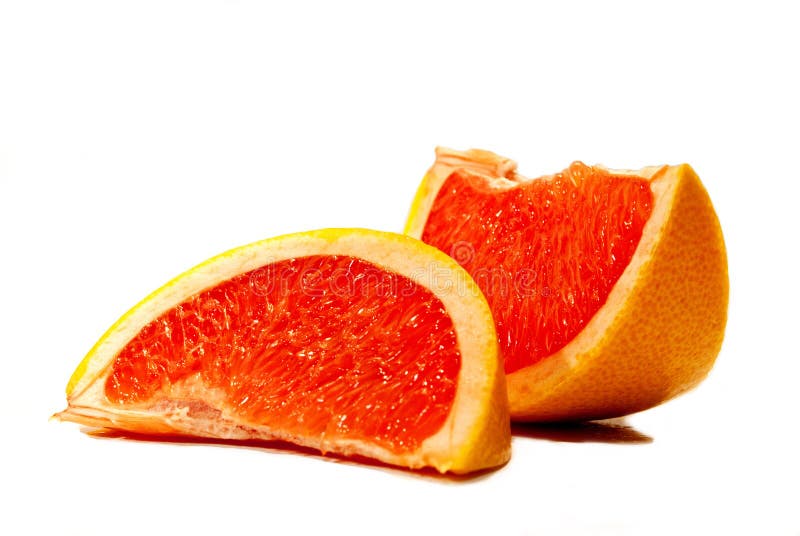 Pieces of the grapefruit stock image. Image of grapefruit - 28961827