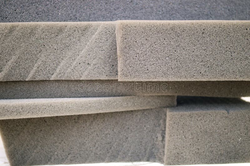Foam sponge pieces. stock photo. Image of industry, cutting - 201558014