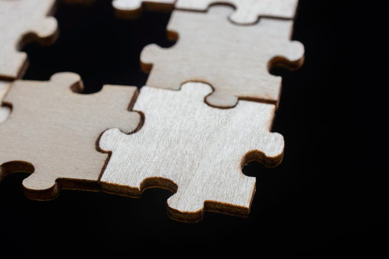 Pieces of Jigsaw Puzzle As Business Strategy Concept Stock Image ...