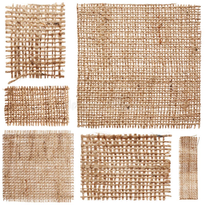 Pieces of linen fabric stock photo. Image of macro, flax - 60624542