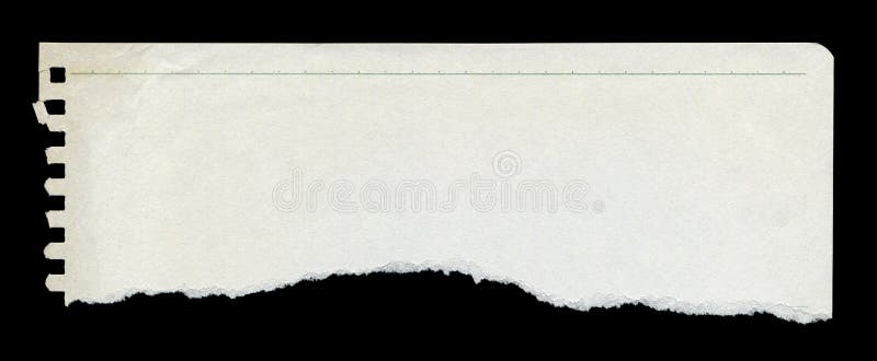 Pieces of Note Paper on Black Background Stock Photo - Image of ...