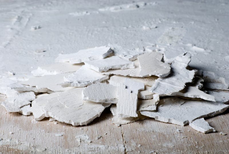 Pieces of old plaster stock image. Image of grunge, solid - 22030799