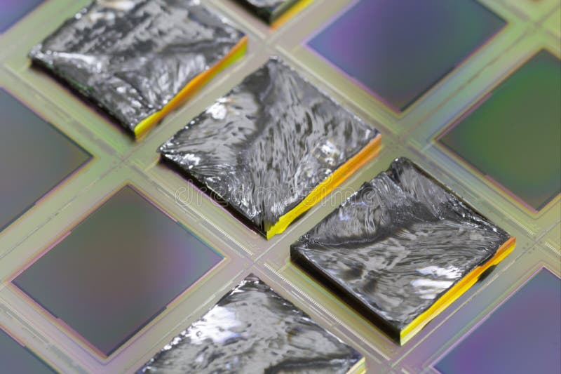 Pieces of Polycrystalline Silicon Integrated on a Polysilicon Substrate ...