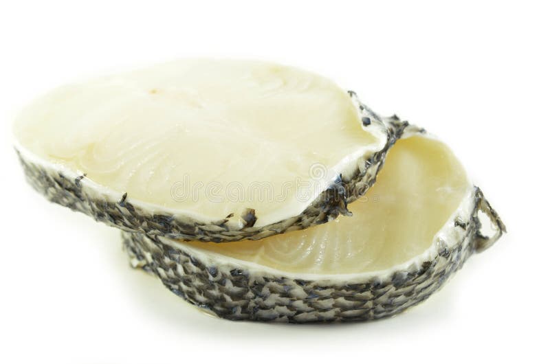 Pieces of Raw Cod Fish Fillets Stock Photo - Image of white, uncooked ...