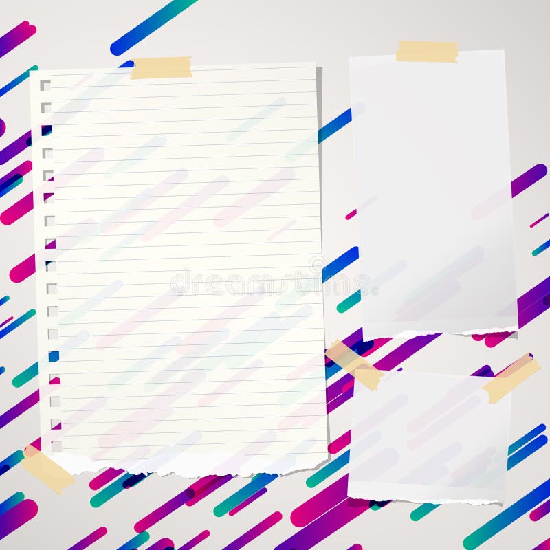 Ruled Sheets Stock Illustrations – 310 Ruled Sheets Stock Illustrations ...