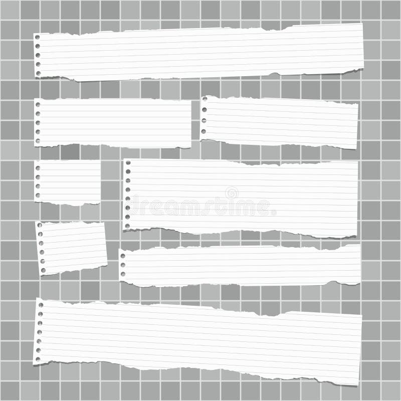 Lined Paper Ripped Stock Illustrations – 2,259 Lined Paper Ripped Stock ...