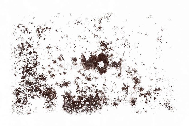 Pieces of Rust on a White Background Stock Image - Image of corroded ...