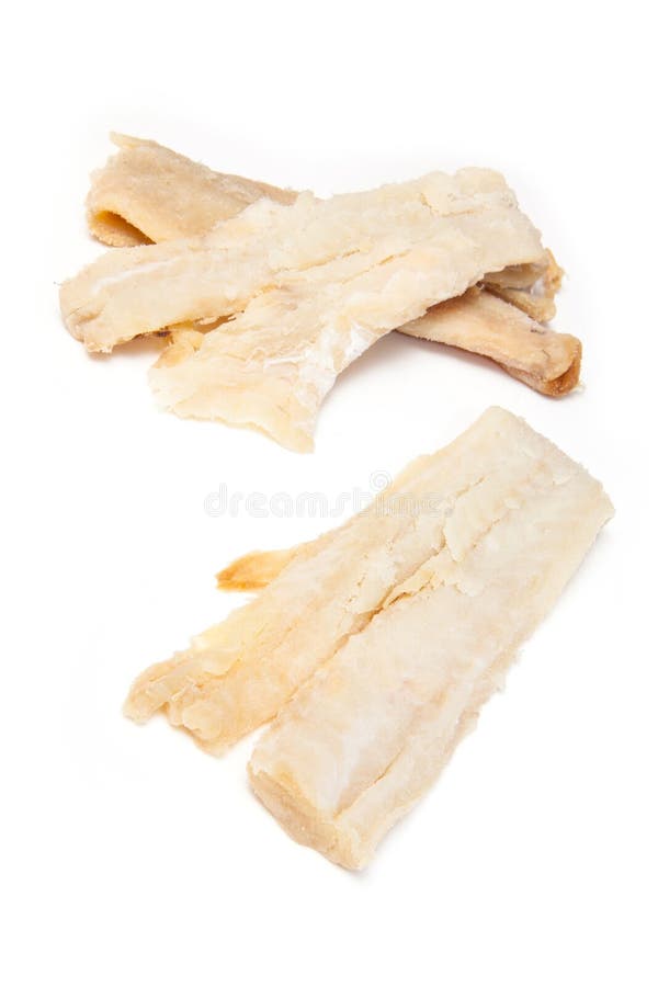 Pieces of salt cod fish stock photo. Image of details - 42526978