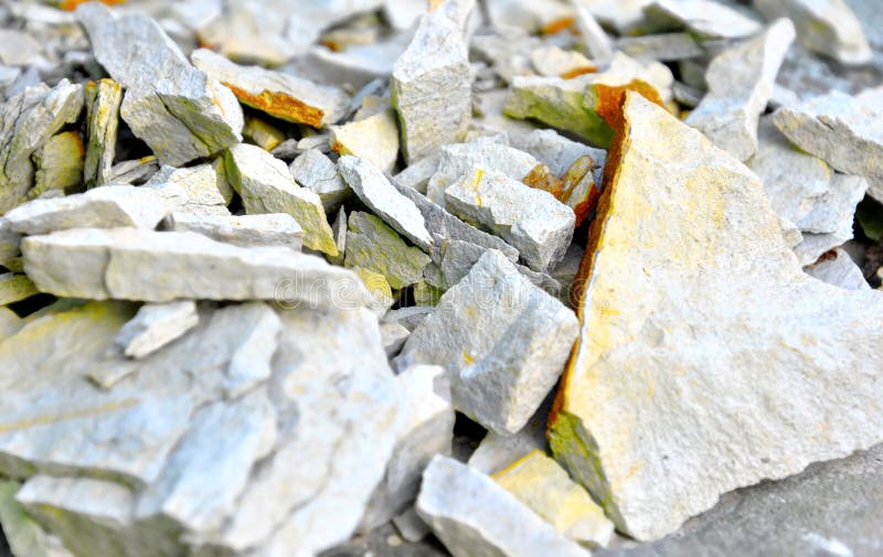 Two Pieces of Sandstone (arenite) Mineral Stone Stock Image - Image of ...