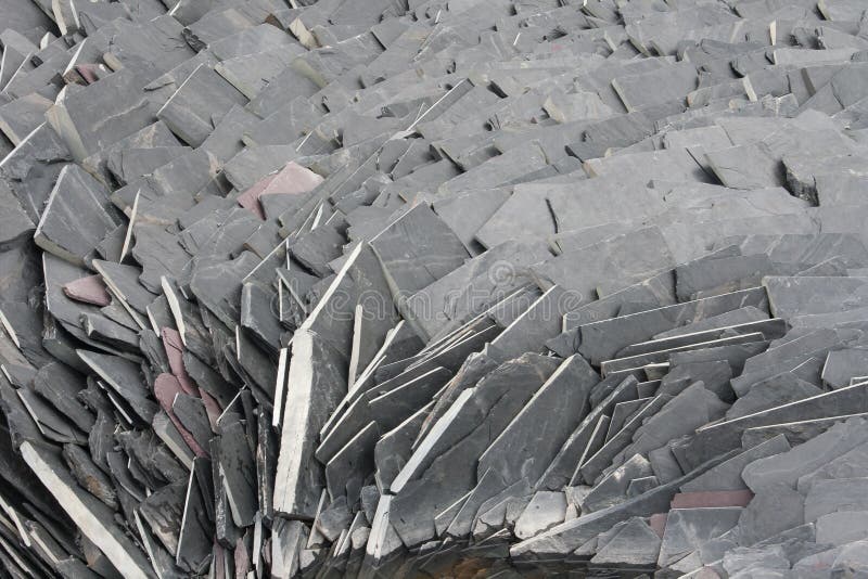Pieces of Slates Lying upon Another Stock Photo - Image of stone ...