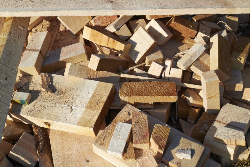 Pieces of timber stock image. Image of pieces, outdoors - 196387559