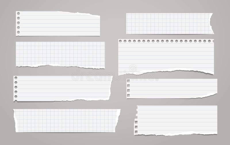 Torn Squared Paper Stock Illustrations – 2,418 Torn Squared Paper Stock ...