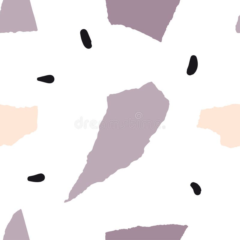 Pieces of Torn Paper Seamless Pattern Stock Vector - Illustration of ...