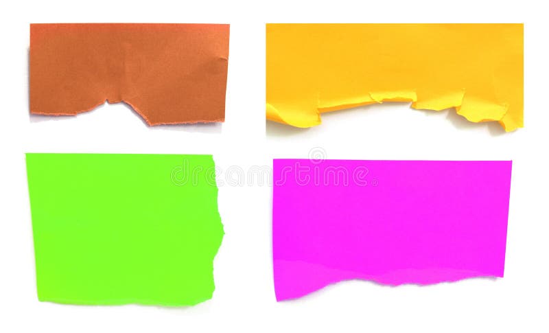 Pieces of Torn Paper Texture Background with Copy Space for Text and ...