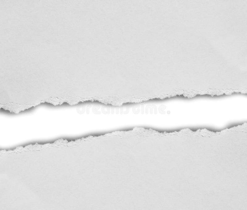 Torn rip paper stock image. Image of card, label, design - 114890385