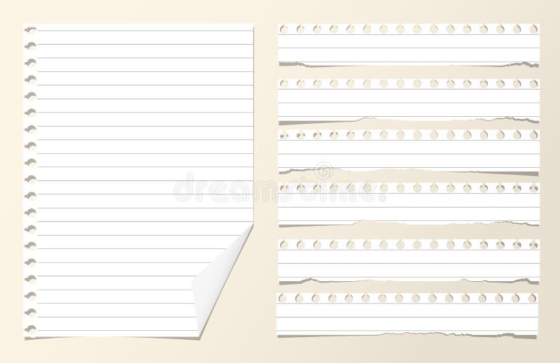 Ruled Sheets Stock Illustrations – 251 Ruled Sheets Stock Illustrations ...