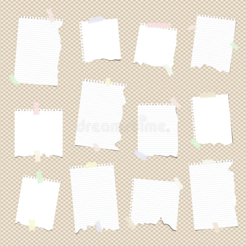 Ruled Sheets Stock Illustrations – 310 Ruled Sheets Stock Illustrations ...