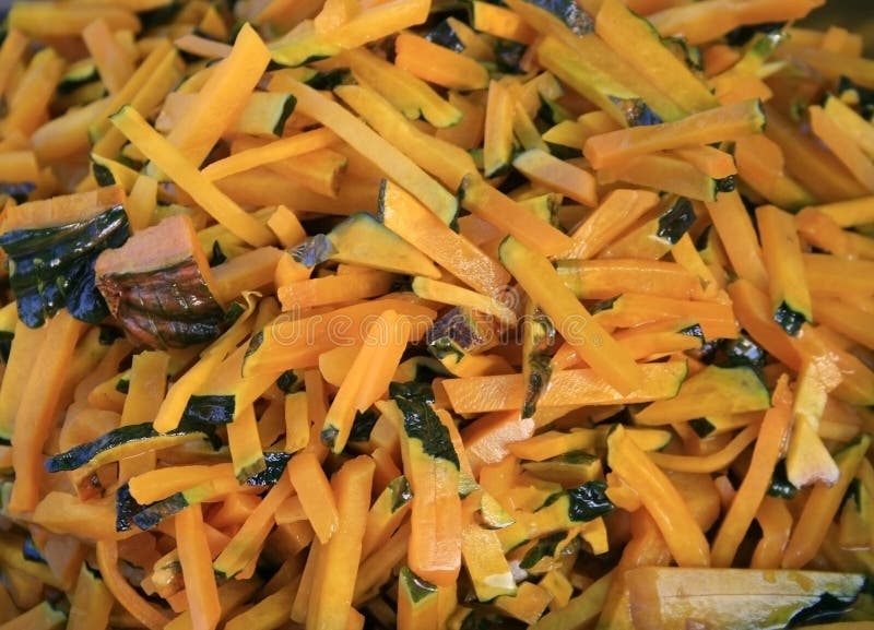 Pieces yellow pumpkin stock photo. Image of healthy, pumpkin - 38563682