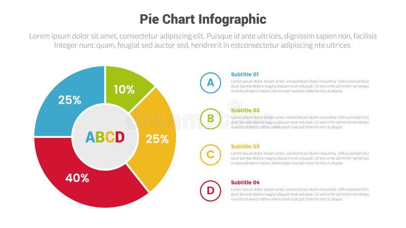 Piechart or Pie Chart Diagram Infographics Template Diagram with 2 ...