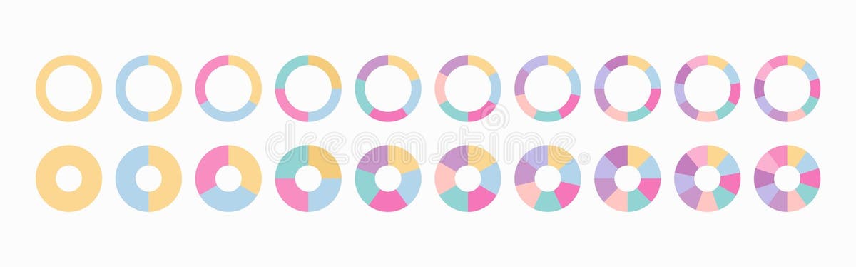 Circle Graph Template Stock Illustrations – 124,438 Circle Graph ...