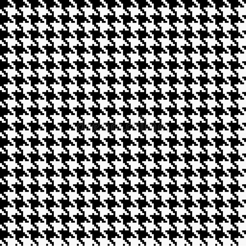 Pied de poule checks stock vector. Illustration of pattern - 6459268