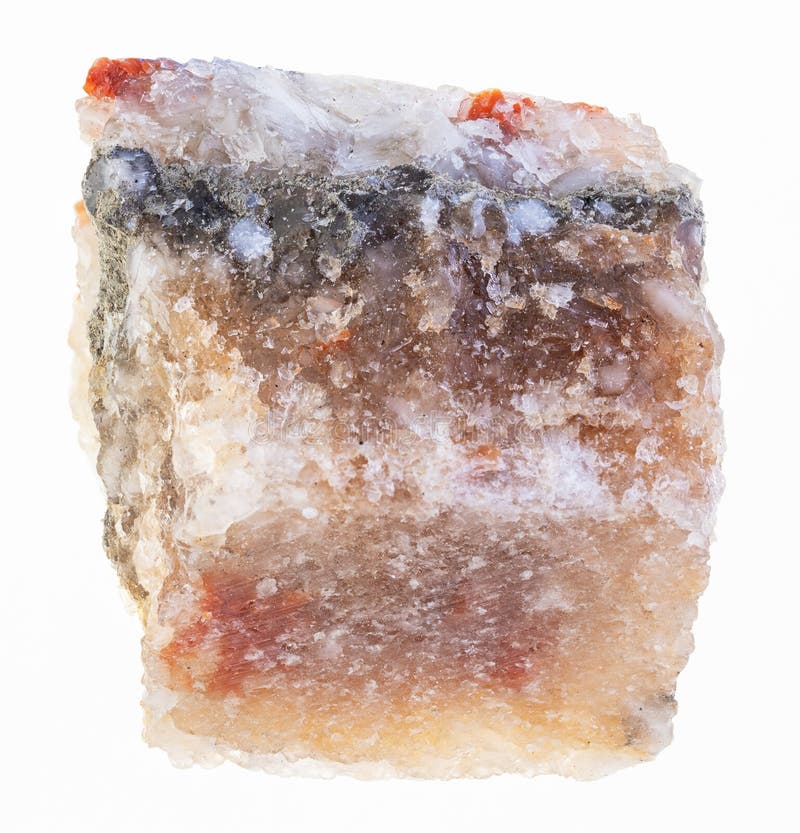 Muestra Mineral Cristalina De Halite, Sal De Roca Imagen de archivo ...