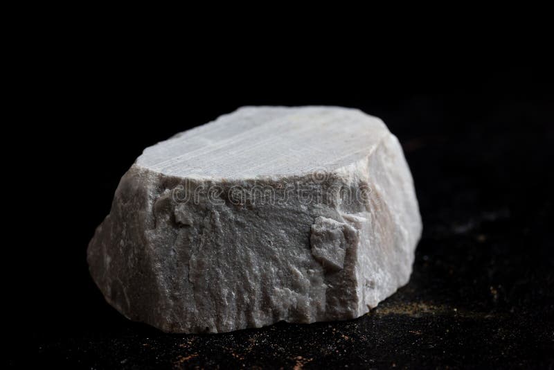 Piedra de la caolinita foto de archivo. Imagen de mineral - 123189062