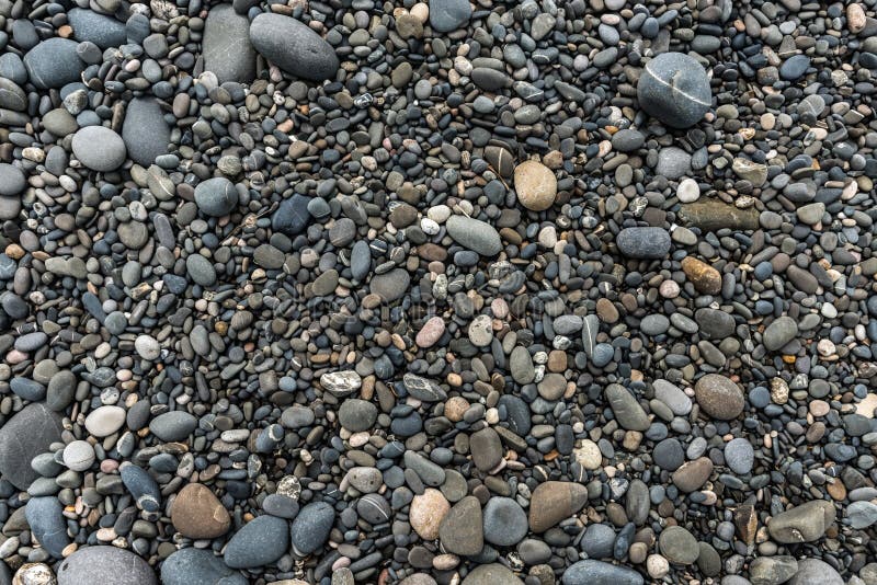 Piedras grises imagen de archivo. Imagen de camino, playa - 92575883