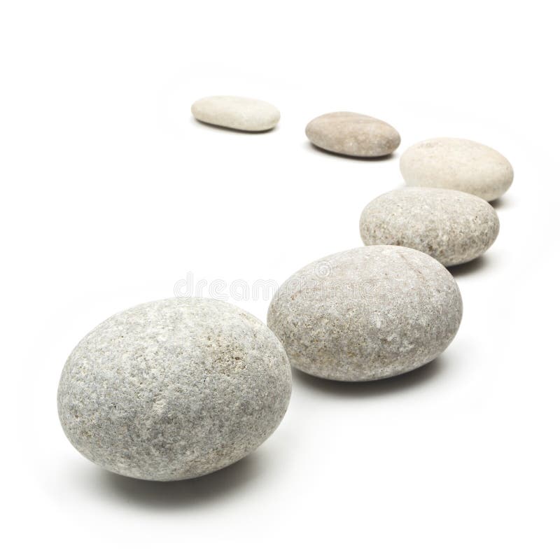 Piedras Redondas Y Mar Claro Imagen de archivo - Imagen de océano ...