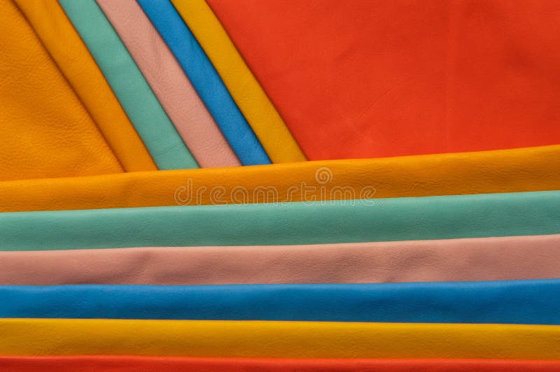Pieles De La Muestra De Diversos Colores Foto de archivo - Imagen de ...