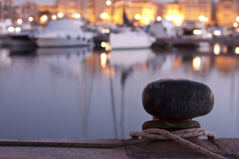 Pier stock image. Image of exposure, rope, water, port - 21799755