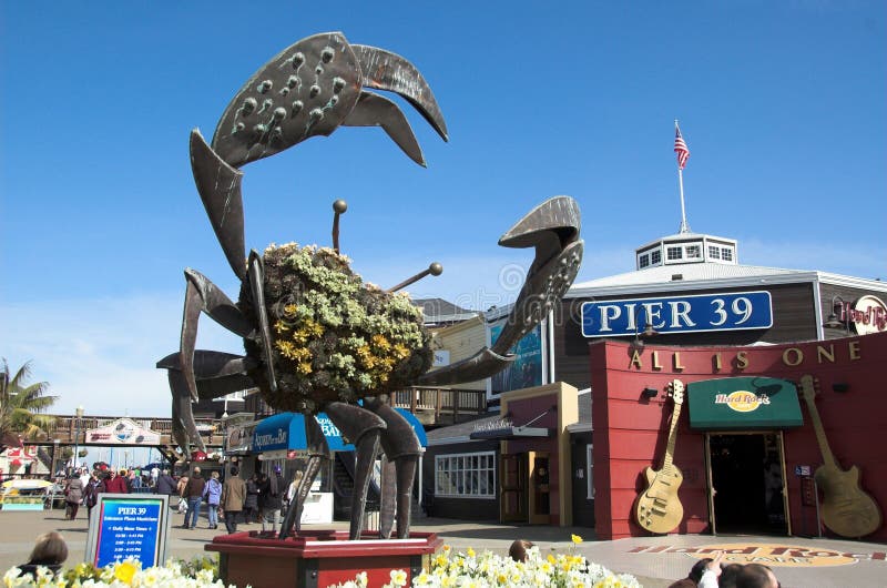 Pier 39 editorial stock photo. Image of california, dock - 18264428